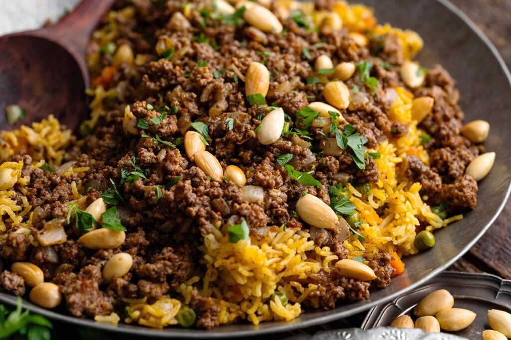 Easy Lamb Ouzi Rice Recipe - An Edible Mosaic™