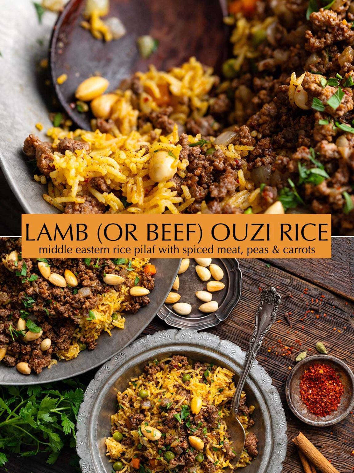 Easy Lamb Ouzi Rice Recipe - An Edible Mosaic™
