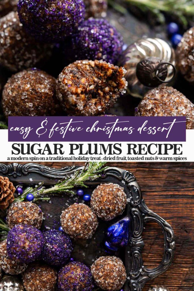 Easy 15-Minute Sugar Plums Recipe - An Edible Mosaic™