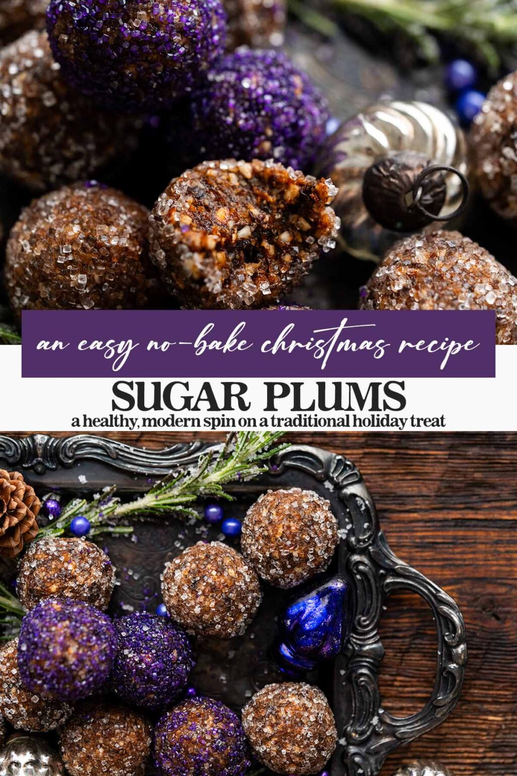 Easy 15-Minute Sugar Plums Recipe - An Edible Mosaic™