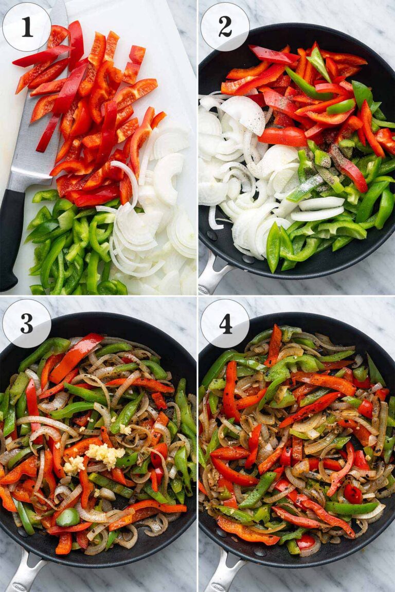 15-Minute Fajita Vegetables Recipe - An Edible Mosaic™