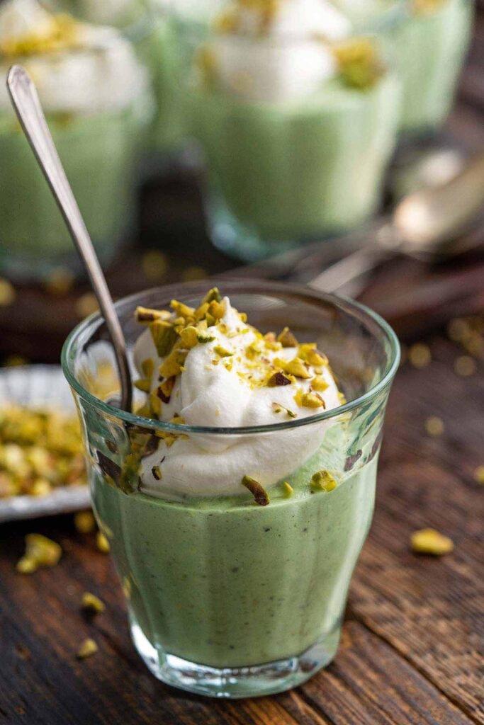 Easy From-Scratch Pistachio Pudding Recipe - An Edible Mosaic™
