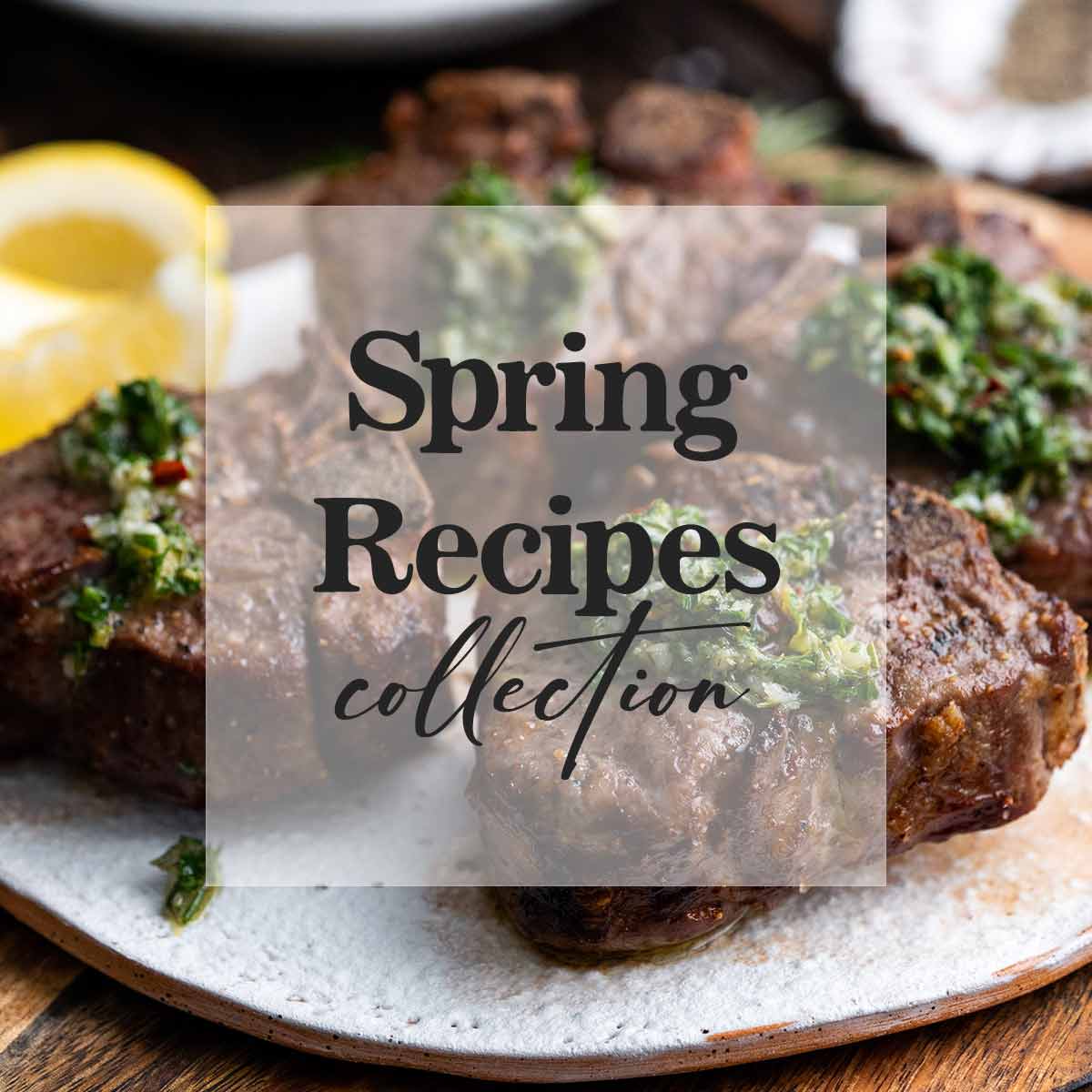 Spring Food in Season - An Edible Mosaic™