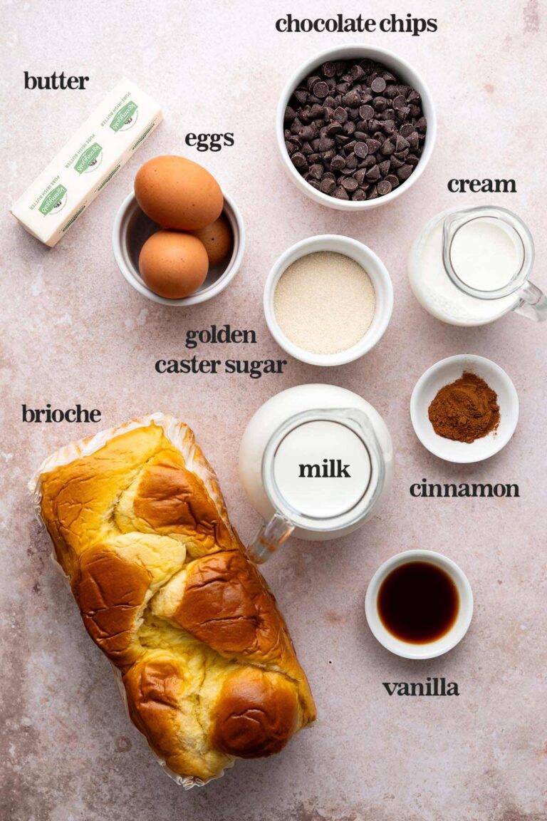Brioche Buttered Bread Pudding Recipe - An Edible Mosaic™