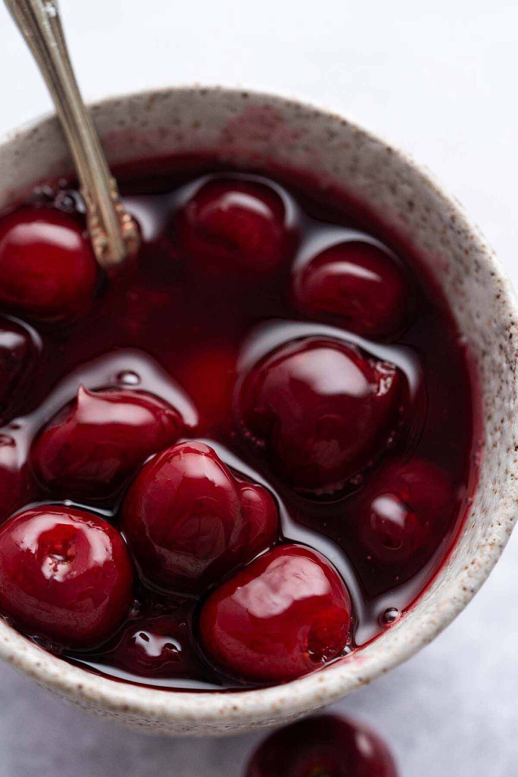 Easy Cherry Sauce Topping Recipe - An Edible Mosaic™