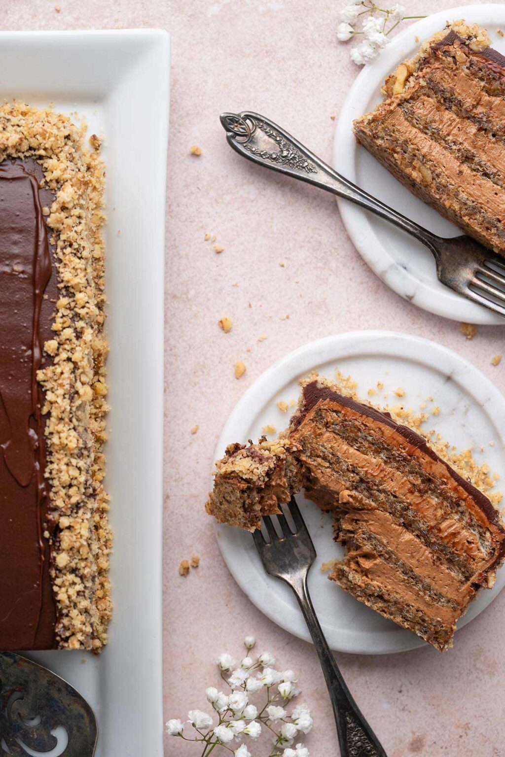 Serbian Reforma Torta (Reform Cake) - An Edible Mosaic™