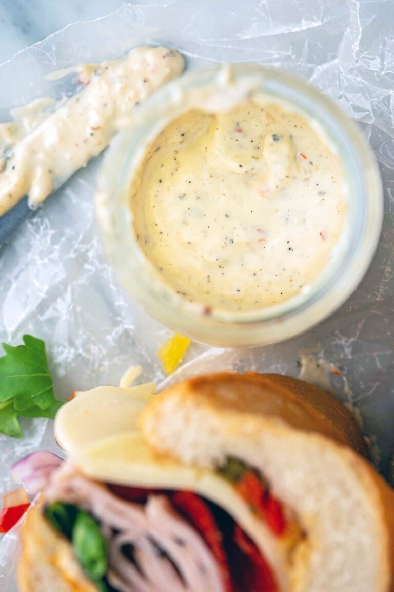 My Best Grinder Sauce Recipe (For Subs & More!) - An Edible Mosaic™