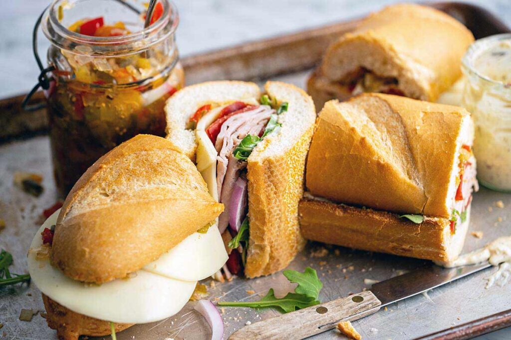Italian Grinder Sub Sandwich Recipe - An Edible Mosaic™
