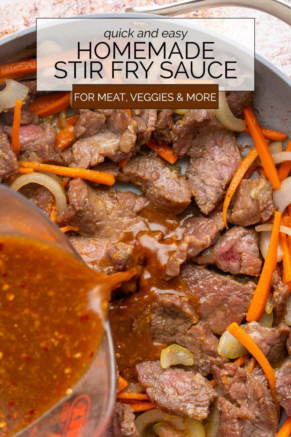 Easy 5-Minute Stir Fry Sauce Recipe - An Edible Mosaic™