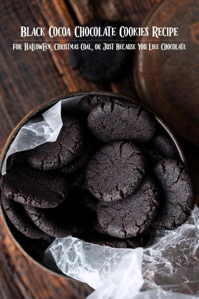 Black Cocoa Chocolate Cookies Recipe - An Edible Mosaic™