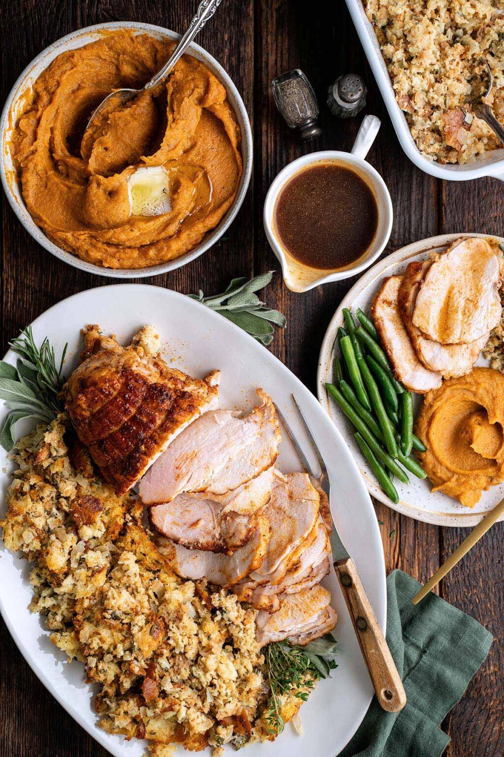 Maple Glazed Boneless Turkey Breast Roast Recipe {video} - An Edible ...