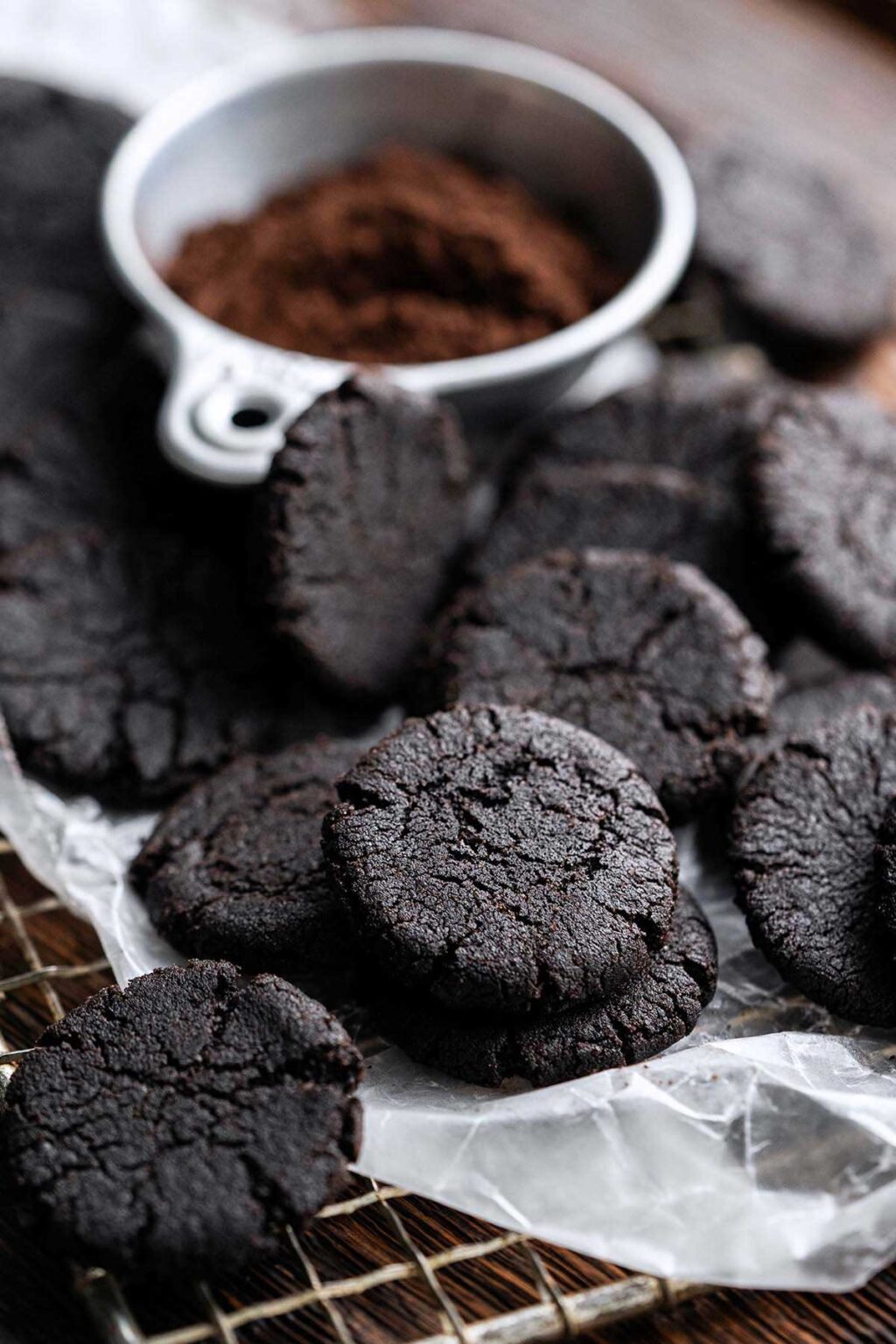 Black Cocoa Chocolate Cookies Recipe - An Edible Mosaic™
