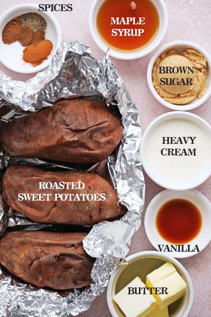 Whipped Sweet Potatoes (With Maple, Brown Sugar & Vanilla) - An Edible ...