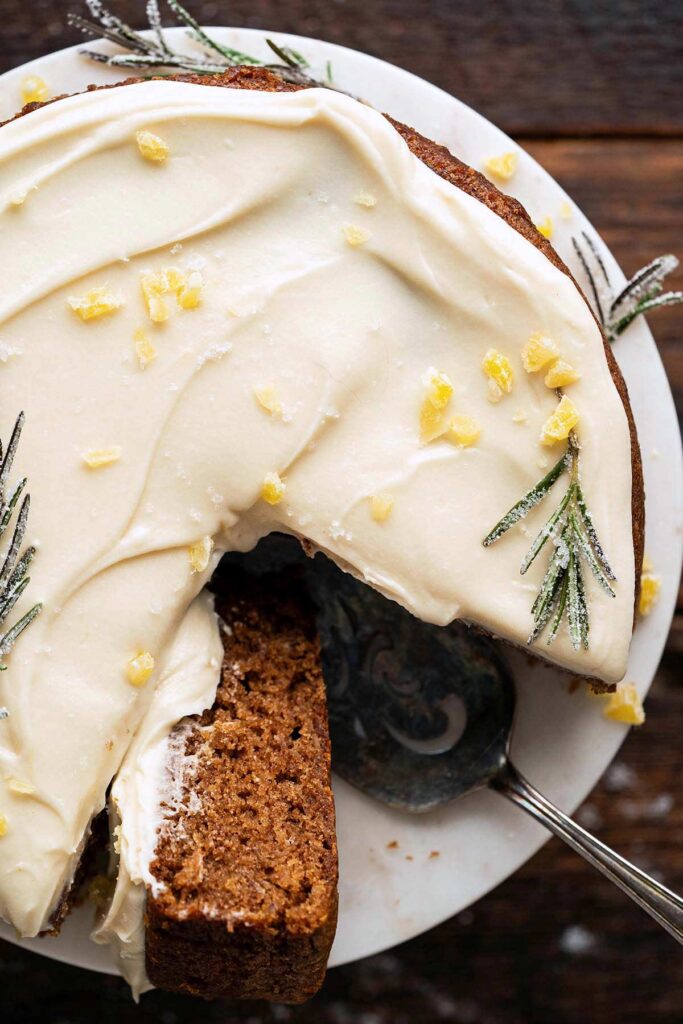 Moist Gingerbread Spice Cake Recipe - An Edible Mosaic™